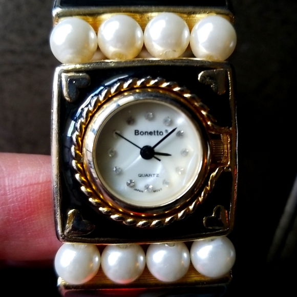 Bonetto | Jewelry | Vintage Bonetto Ladies Bracelet Watch | Poshmark